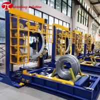 China Customized Steel Coil Packing Line with Stacking System 4T Capacity for sale