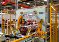 China Copper tube horizontal wrapping line with end stroage system for sale