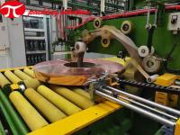 China ID 800mm  Copper Coil Packaging Line Copper Tape Coil Wrapping Machine for sale