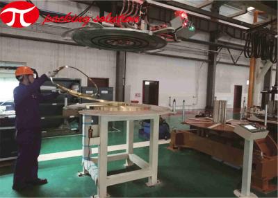 China Copper Coil Packaging Line Equipment 200KG With  Circumferential Labeling And Palletizing System for sale