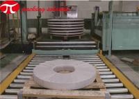 China Automatic Horizontal Copper Coil Packaging Machine 800-1500mm OD Weighing Strapping System for sale