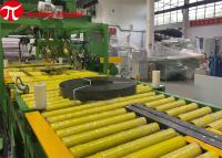 China Mechanical Copper Coil Packing Line OD 1200mm Flip Stacking Tape Packaging Machine for sale