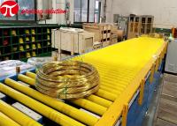China Horizontal Copper Wire Wrapping Machine Double Station Slope Loading 700-900mm OD for sale