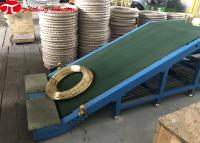 China Horizontal Copper Wire Wrapping Machine Double Station Slope Loading 700-900mm OD for sale