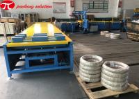 China Customized Automatic Copper Coils Packing Line with Weighing and Wrapping Machine 600mm ID for sale