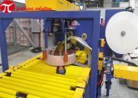 China Pneumatic Driven Copper Coil Wrapping Machine 700-900mm Outer Diameter for sale