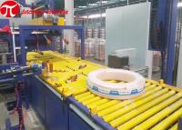 China ID300mm Copper Coil Wrapping Machine Automatic Wrapping Stacking System 600-1200mm OD for sale