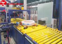 China Automatic Metal Coil Packing Line With Bubble Film OD900mm for sale