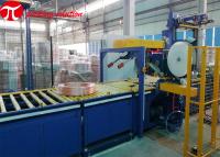 China Automatic Metal Coil Packing Line With Bubble Film OD900mm for sale