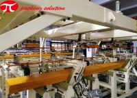 China Horizontal Steel Pipe Packing Machine Orbital Wrapper PLC Control 3000kg Loading 60rpm Ring Speed for sale