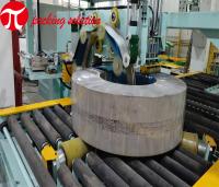 China Customized  Steel Coil  Wrapping Line 800mm OD Horizontal Type Reasonable And Compact Layout for sale