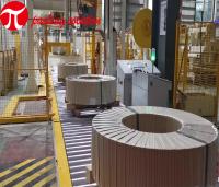 China Horizontal Wrapping Steel Coil Packing Machine 380V 50HZ 800mm OD for sale