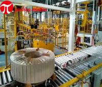 China Multi Functional Steel Coil Wrapping Machine 60-300mm Width 3T Capacity for sale