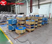 China Trolly Coil Wrapping Machine Fully Automatic Steel Coil Packaging Line Low Energy for sale