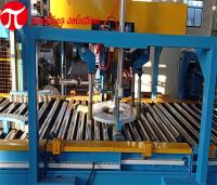 China PLC Control Steel Coil Horizontal Industrial Wrapping Machine 380V 50Hz for sale
