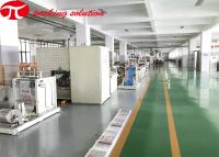 China Unmanned High Efficiency Plastic Pipe Packing Line OD20-110mm for sale