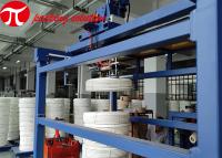 China PE PVC Pipe Coil Packing Machine 300mm Width Automatic Wrapping Line for sale