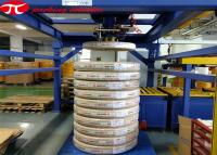 China 600mm Plastic Coil PVC Pipe Packing Machine Automatic with Labeling Unloading System for sale