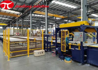 China Horizontal Automatic Electrical Wire Cable Coil Wrapping Machine 200mm OD 55mm ID for sale