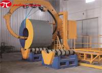China LLDPE Vertical Aluminum Coil Wrapping Machine Automatic 2300mm for sale
