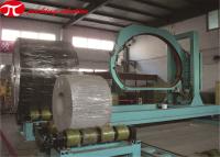 China LLDPE Vertical Aluminum Coil Wrapping Machine Automatic 2300mm for sale