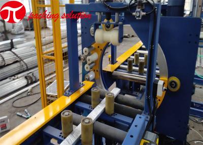 China Automatic Horizontal Stretch Wrapper Blue Steel Copper Customized for Board 1500-6000mm for sale