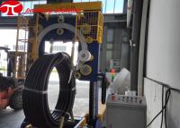 China High Table Plastic PE Pipe Coil Vertical Packing Machine 600mm OD 380V for sale