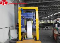 China High Table Plastic PE Pipe Coil Vertical Packing Machine 600mm OD 380V for sale