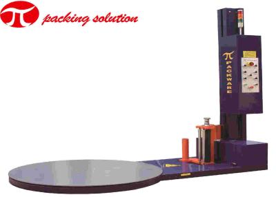 China PLC Controlled Pallet Wrapping Machine 2000mm Height 1500kg Load Stretch Film Packing for sale