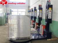 China Automatic Anti Explosion Stretch Wrapping Machine 2000kg Pallet Packing With Ramp for sale