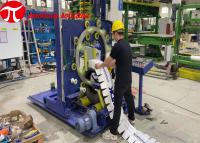 China PLC Control Vertical Tire Packing Machine 2.0KW for Car Truck Tyres OD 700-1400mm for sale