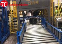 China Auto Conveyor Tire Packing Machine Horizontal Stretch Wrapper Auto Infeeding 90r/min for sale
