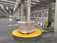 China Fully Automatic Pallet Wrapper 2100mm Max Load Height 1500kg Capacity Remote Control Packing Machine for sale