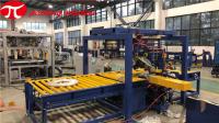 China Fully Automatic Horizontal Stretch Wrapper 20-90r/Min 380V 50HZ With Motor Driven Conveyor for sale