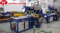China GW300 Horizontal PLC Control Bearing Stretch Wrapping Machine With Conveyor 3m/Min for sale