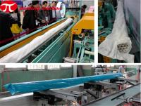 China Straight PVC Pipe Packing Machine PLC Control Automatic Bagging 110V for sale