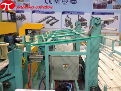 China Automatic Plastic Pipe Packing Machine Stretch Film Strapping Bagging 20-110mm for sale
