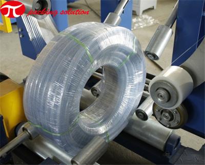 China Horizontal Cable Coil Wrapping Machine 20-90r/min Rotating Speed 380V 3 Phase for sale