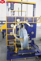 China Plastic HDPE Pipe Coil Stretch Film Wrapping Machine With PLC Control Electric Driven for sale