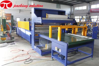 China Horizontal Wrapping Machine 1200mm PLC Controller Strong Tension for Panel Door for sale