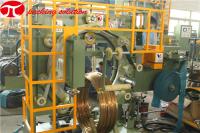 China 4.0KW Vertical Coil Packaging Line 80r/Min Ring Turning Binding Wire Wrapping Machine for sale