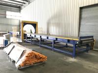 China Automatic Door Panel Shrink Wrap Packaging Machine / 380V PE Film  1000mm Wrapping Machine for sale
