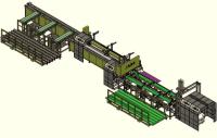 China Straight PVC Pipe Packing Machine PLC Control Automatic Bagging 110V for sale