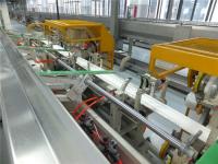 China Automatic Plastic Pipe Packing Machine Stretch Film Strapping Bagging 20-110mm for sale