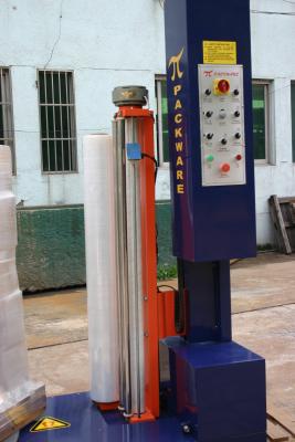 China Auto Stretch Pallet Wrapper Machine 1500KG PLC Control 380V for sale