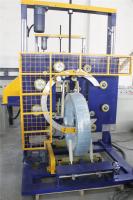 China Vertical Stretch Film PVC Pipe Coil Spiral Packing Machine 3.0kw 380V for sale