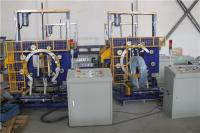 China Automatic Plastic Cable Packing Machine Pipe Coil Wrapper 50r/min 50mm Material ID for sale