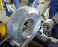 China Automatic Plastic Cable Packing Machine Pipe Coil Wrapper 50r/min 50mm Material ID for sale