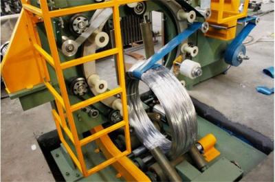 China Carbon Steel Wire Packing Machine​ HMI Operation Woven Tape 800mm for sale