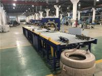 China Horizontal Tire Packing Machine Online Operation GW600 PLC Control 20-90r/Min Ring Speed for sale